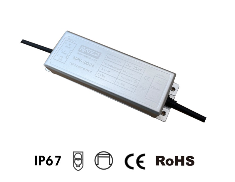 100W Constant Voltage LED Driver, LED Strips Power Supply